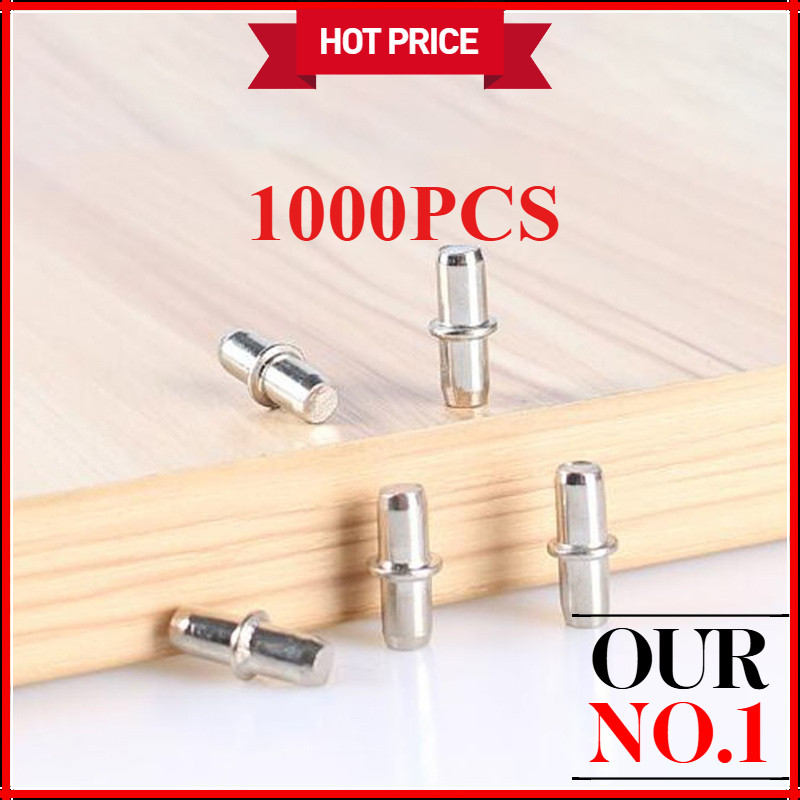 Local Shipment COD 1000pcs Shelf Support Metal Pin Type SSM-2 Nickel 5 ...