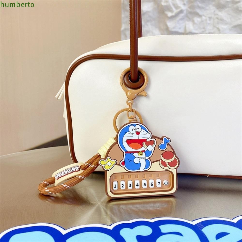 HUMBERTO Doraemon Finger Bubble Keychain, Fingertip Pop It Doraemon ...
