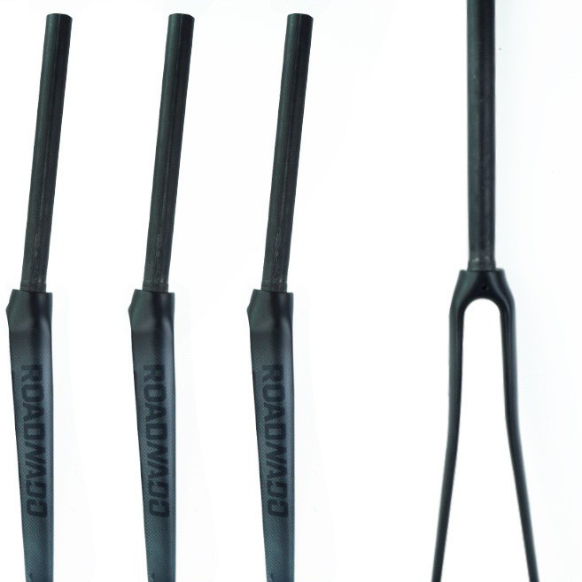 Rigid Fork Full Carbon Bike Front Fork T700 3K Road Bike Fork 700C ...