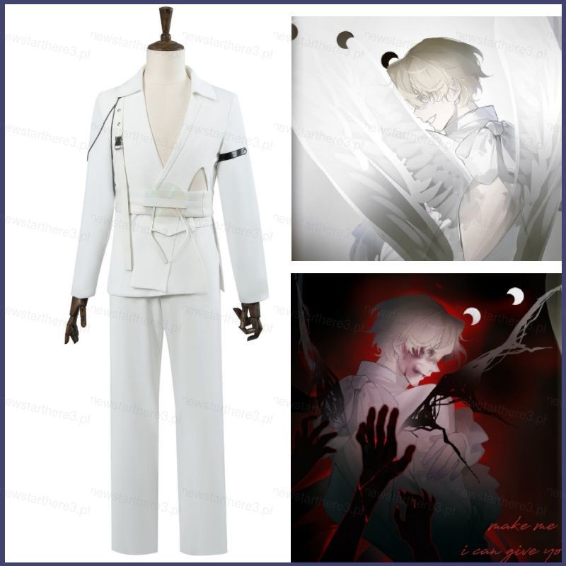 YE ALIEN STAGE LUKA R7 Blink Gone white uniform role play cosplay cloth ...