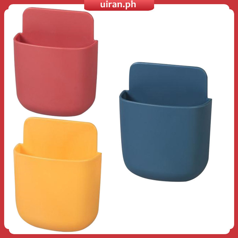 3 Pcs Wall Charger Small Storage Bins Chargers Rack Stand Container ...