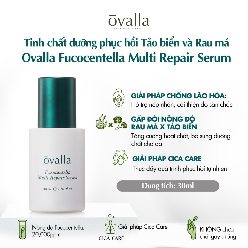 Ovalla Fucocentella Multi Repair Serum (30ml) | Shopee Philippines