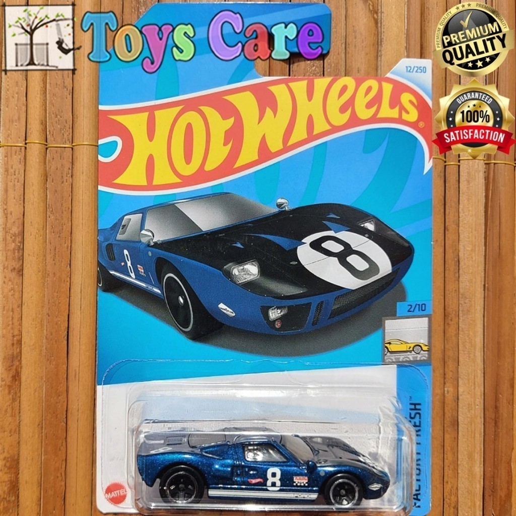 Hot Wheels Ford GT40 Blue Original Mattel | Shopee Philippines