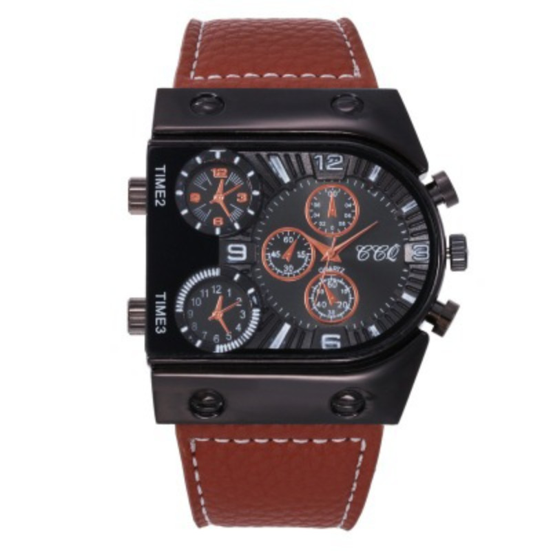 Cross-border Quartz Watch Fashion Large Dial Multi-Movement Quartz ...