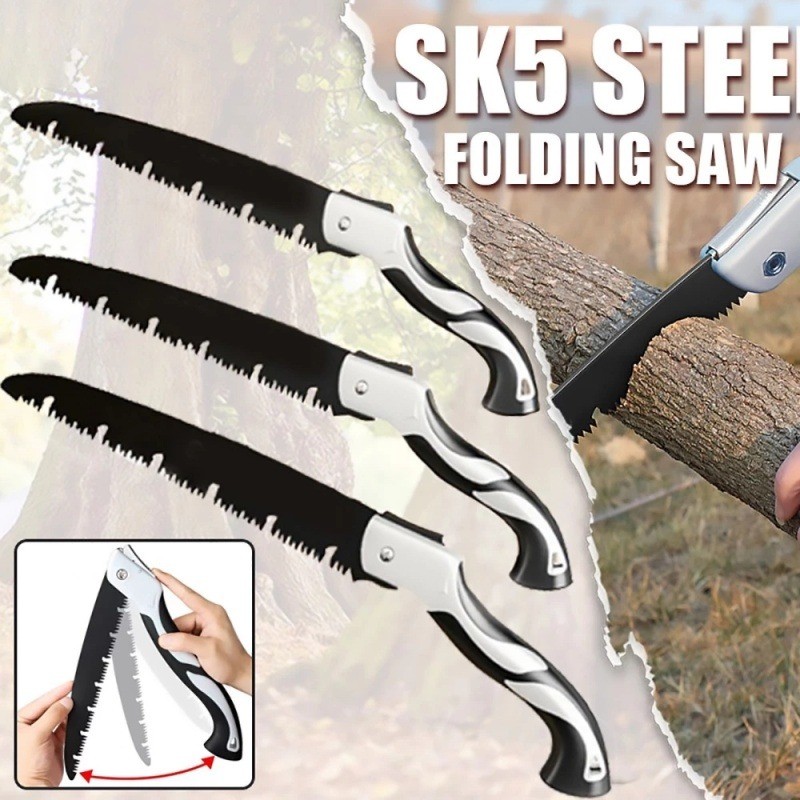 Folding Hand Saw Multifunction SK5 Steel U-Shaped Turbine Saw ...