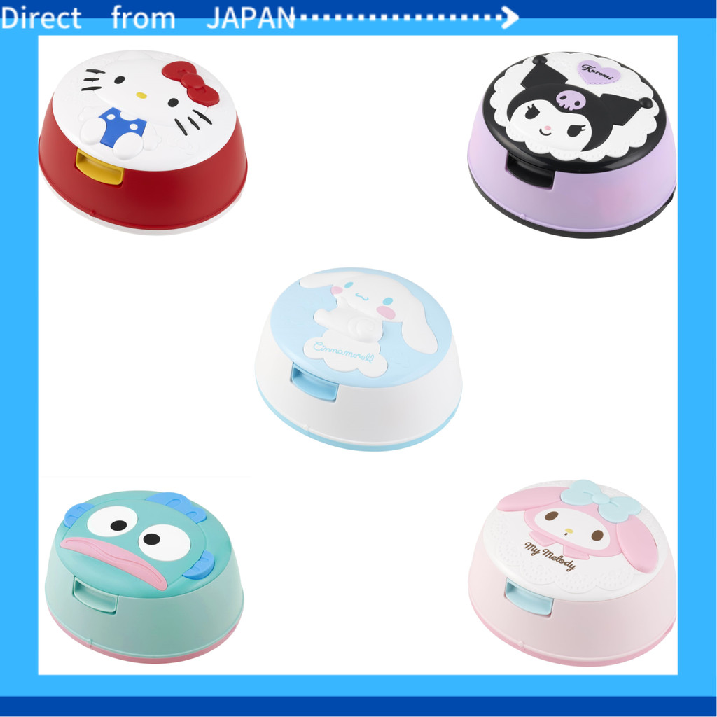 LEC Sanrio Hangyodon Wet Tissue Case with 99.9% Pure Water Wet Tissues ...