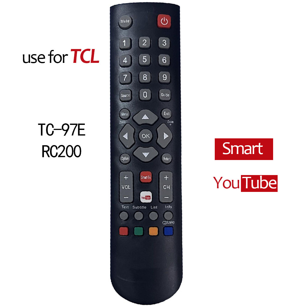 Remote Control Smart TV TCL TC-97E RC200 | Shopee Philippines
