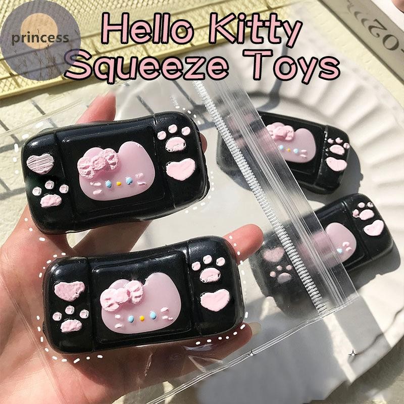 Princes Hello Kitty Game Consoles Squeeze Pinching Toy Pochacco Cat ...