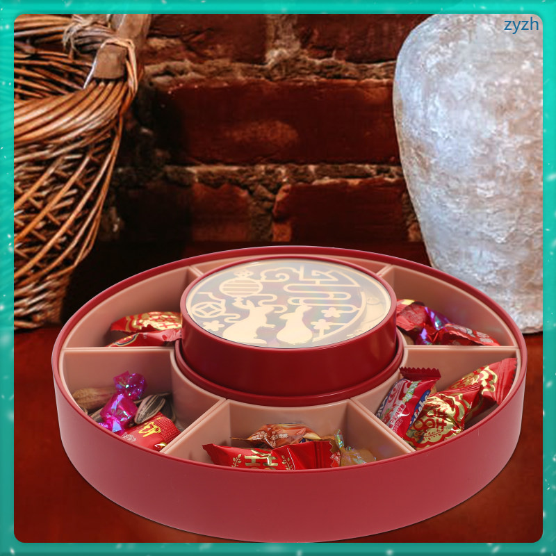Chinese New Year Snack Tray Divided Tray Wedding Snack Storage Tray ...