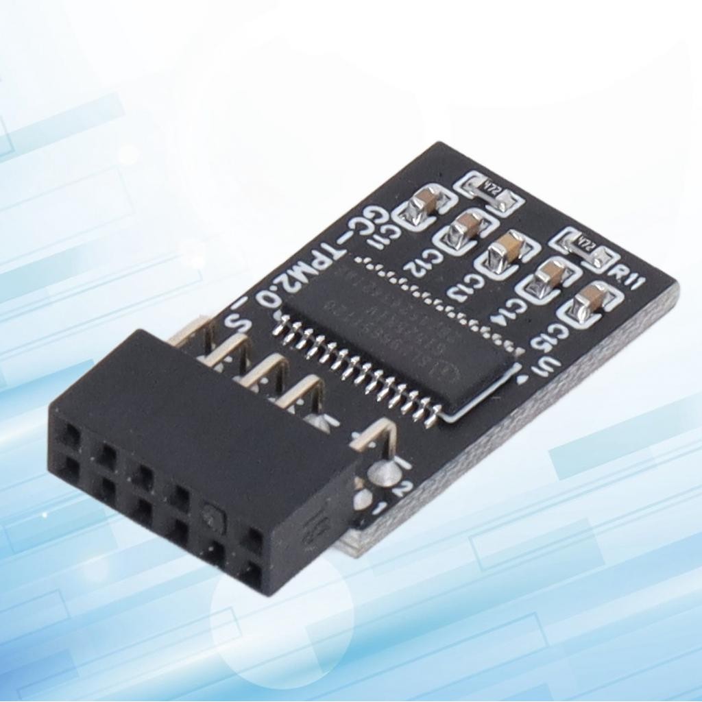 Ttiitt TPM 2.0 Module LPC 12Pin Remote Card Encryption Security Board ...