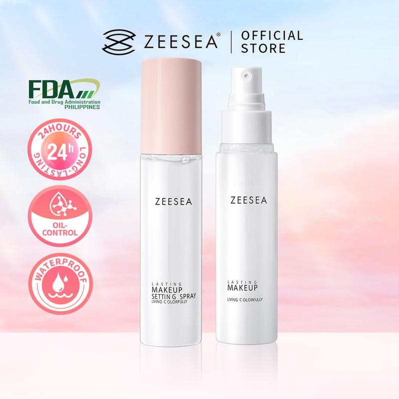 [COD] ZEESEA Oil Control Makeup Setting Spray Pink Cap Oil-Control Long ...
