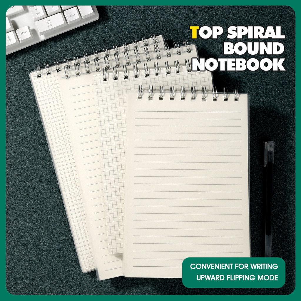 Flip Up Loose-Leaf Steno Notebook A5/B5/A4 Vertical Type Flip Up ...