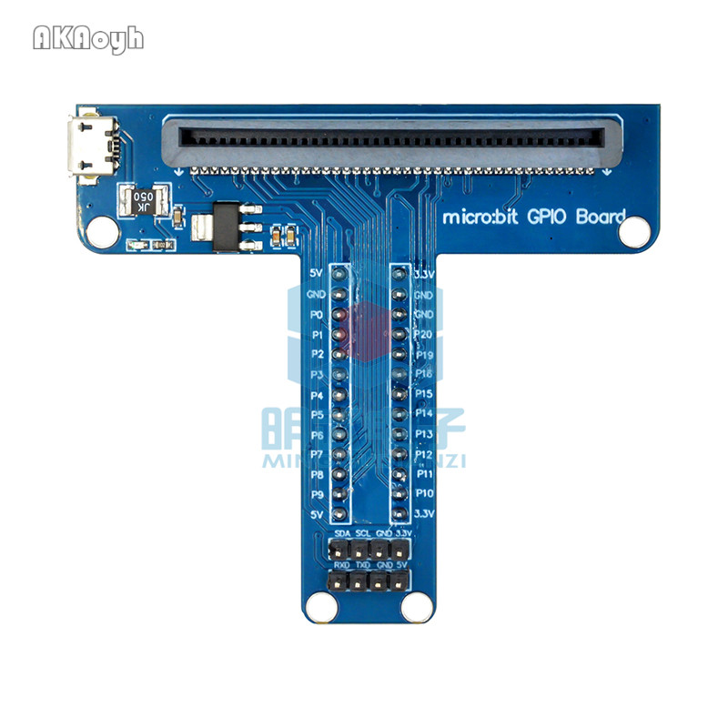 Micro microbit Development Board T-Type GPIO Extension Board micro: bit ...