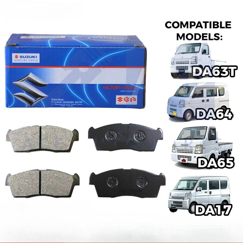 Front Brake Pad Suzuki Transformer DA63T DA64V DA64W DA17V DA17W DA65 DA65T Disc Pad Brake Pad ...