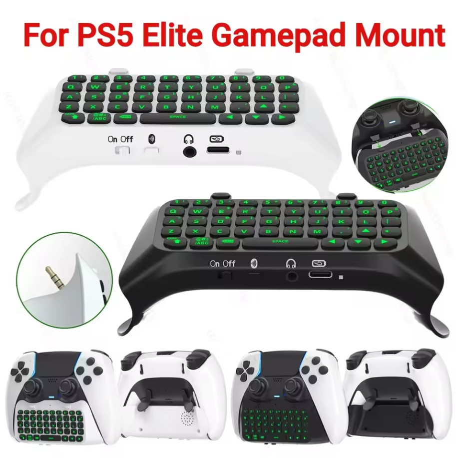 Gaming Wireless Keyboard Controller Gamepad for Sony PS5 DualSense ...