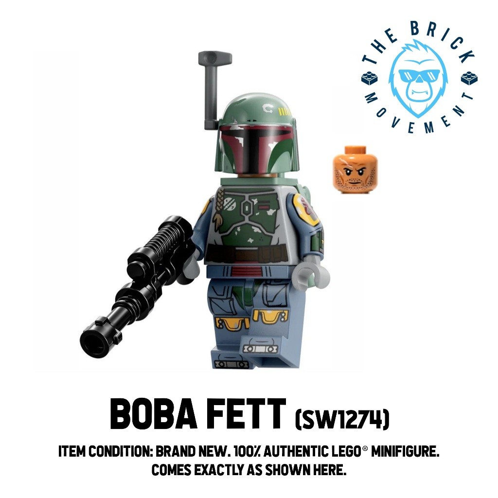 SW Boba Fett Minifigure | Shopee Philippines