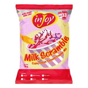 inJOY ICE SCRAMBLE Classic Chocolate Buko Pandan Mango Melon Ube ...