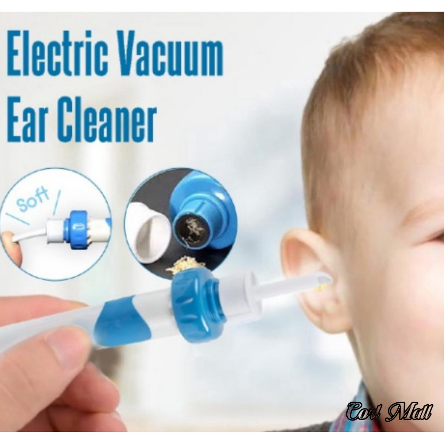 Electric Vacuum Ear Cleaner Wax Remover Painless Cleaning Tools Safety ...