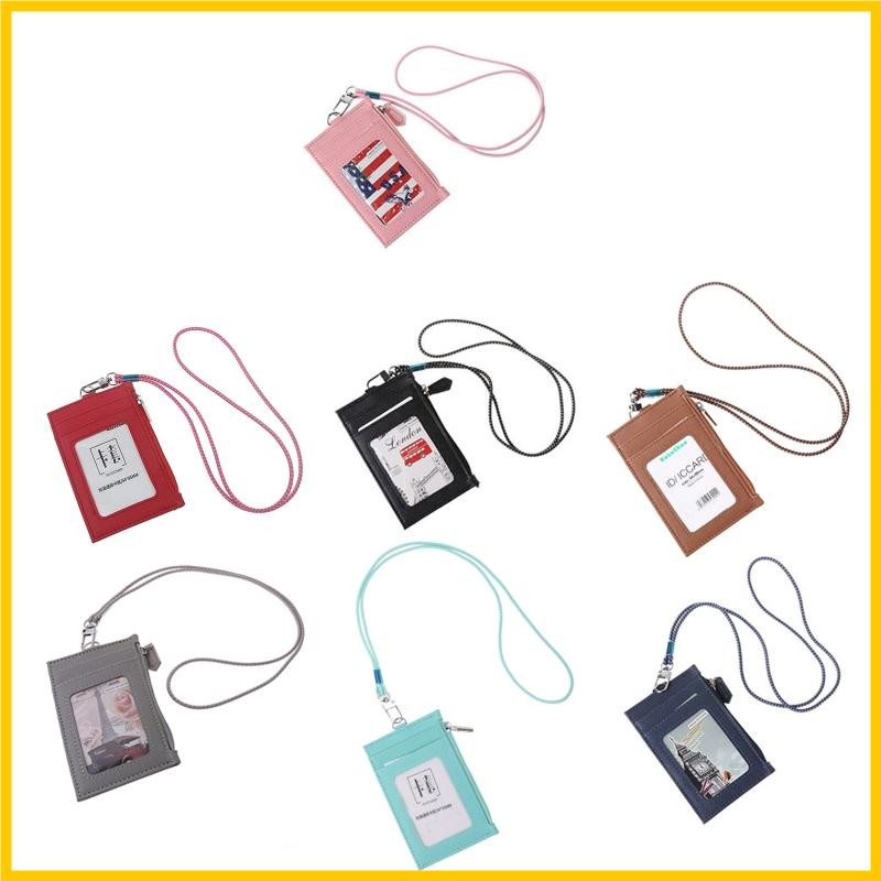 ACE Women Business Card Holder Wallet Men PU Leather ID Cards Holders ...
