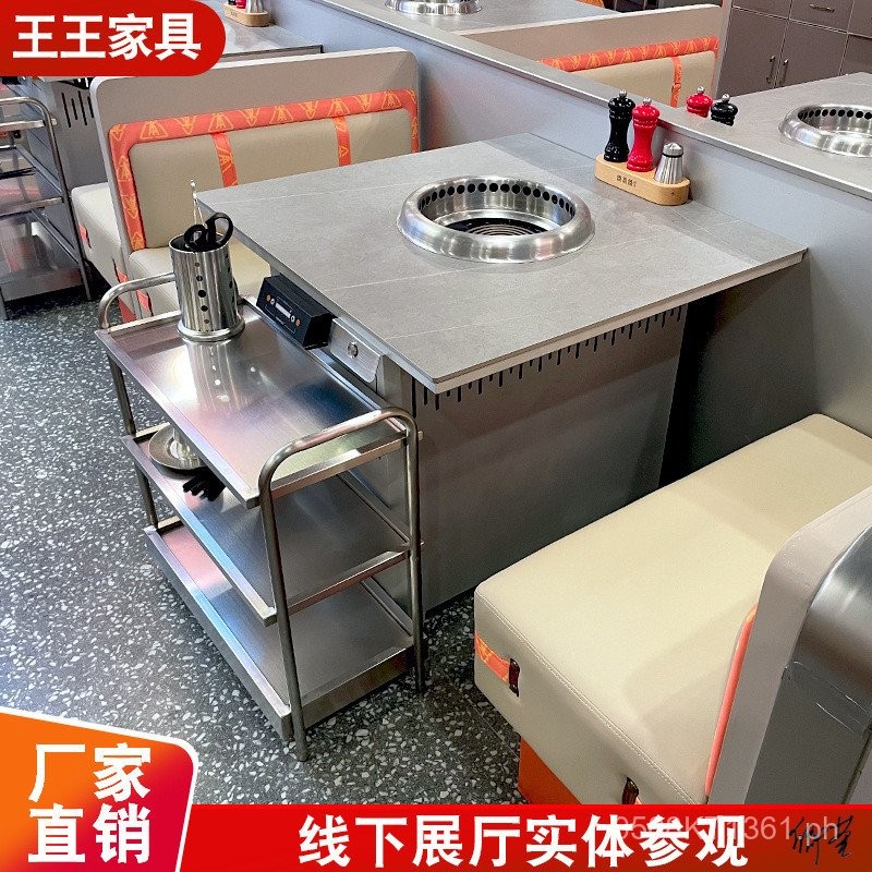 Self-Service Outdoor Booth Restaurant Commercial Marble Self-Service ...
