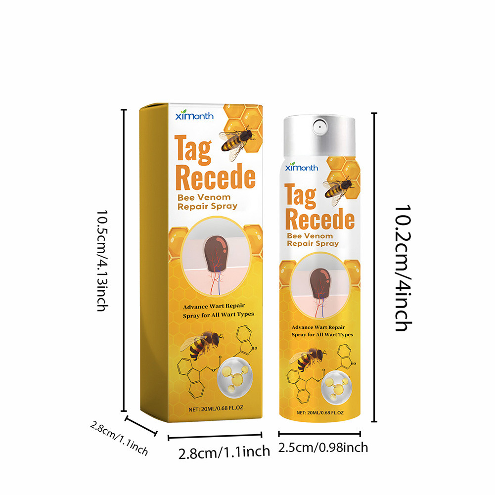 Tag Recede Bee Venom Treatment Spray, TagRecede, Bee Venom Spray for ...