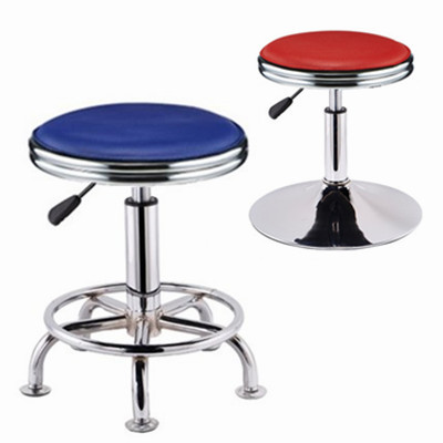 Rotating Lift Bar Chair Student Hospital Double Ring Round Stool Barber ...