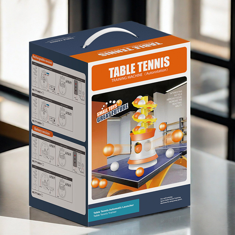 Table Tennis Robot Kid 3-5 Years Old Remote Control Table Tennis ...