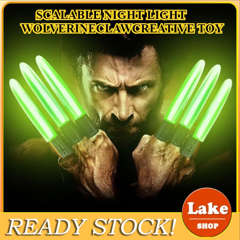 luminous Retractable mechanical wolf claws Children's assembly linkage ...