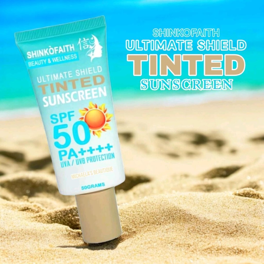 Shinko Faith Beauty and Wellness Ultimate Shield Tinted Sunscreen with ...
