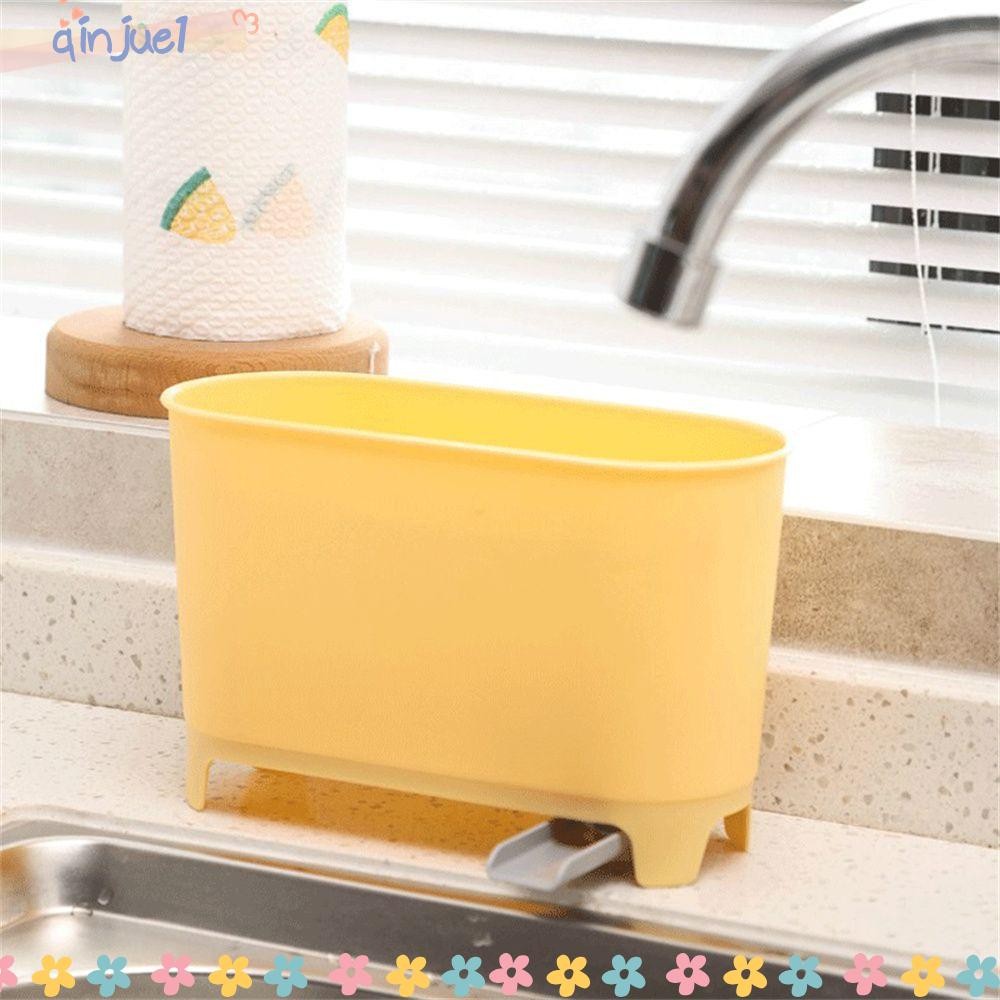 QINJUE1 Drain Bucket Strainer Kitchen Waste Bucket Multifunctional ...