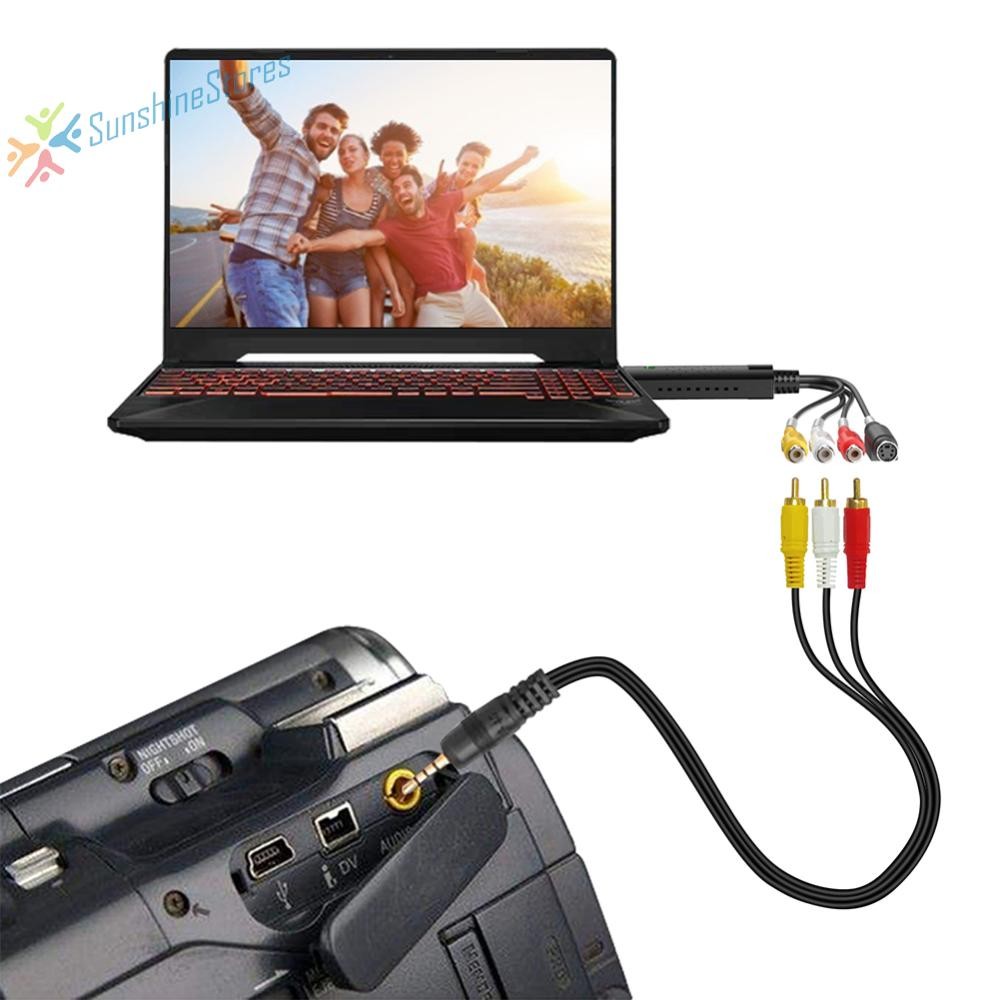 USB 2.0 Video Capture Card VHS To Digital Converter VHS TV DVD VCR ...