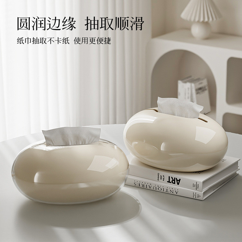 Desktop Art Design Tissue Box Household Plastic Living Room Coffee ...