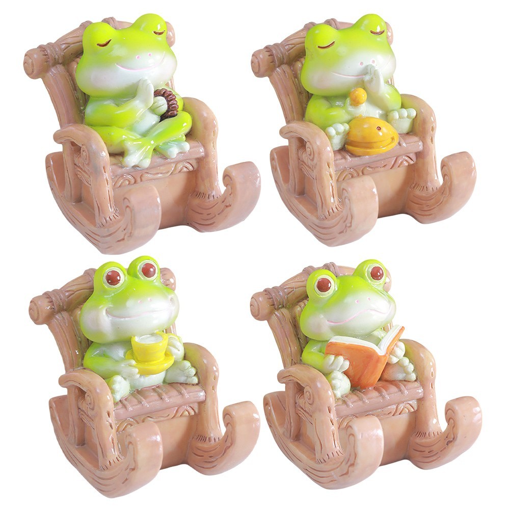 【CHAMER】Portable Resin Frog Decor with Dual Function as a Stylish Phone ...