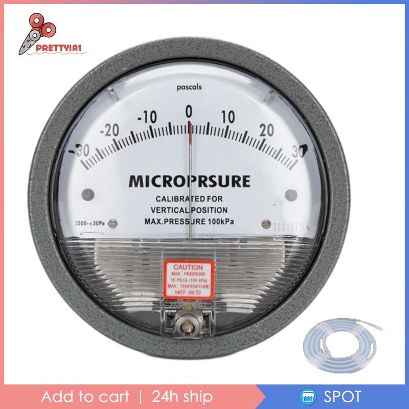 [Prettyia1] Manometer Micro Measuring Range Micro Differential Pressure ...