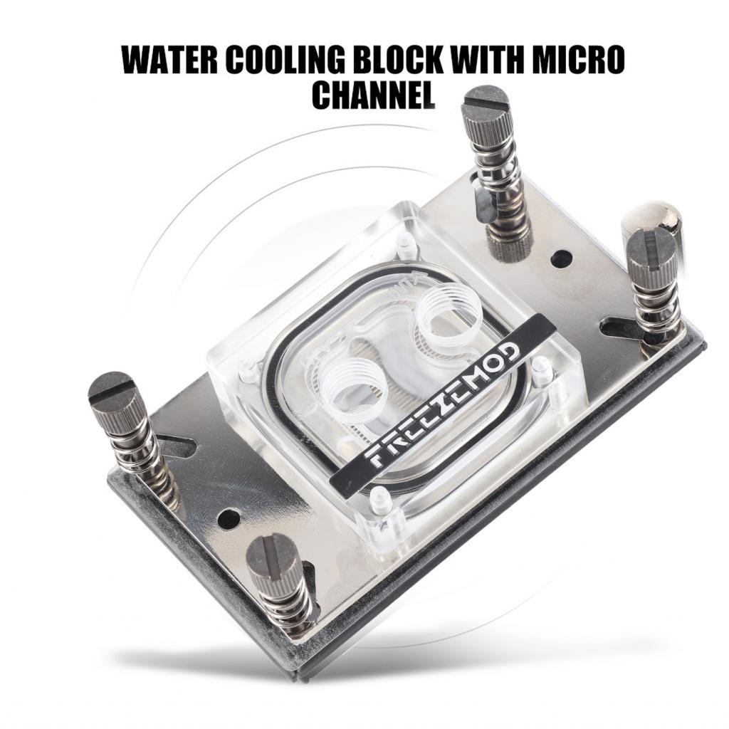 Xguli Computer CPU Water Cooling Block Waterblock Copper Base with ...