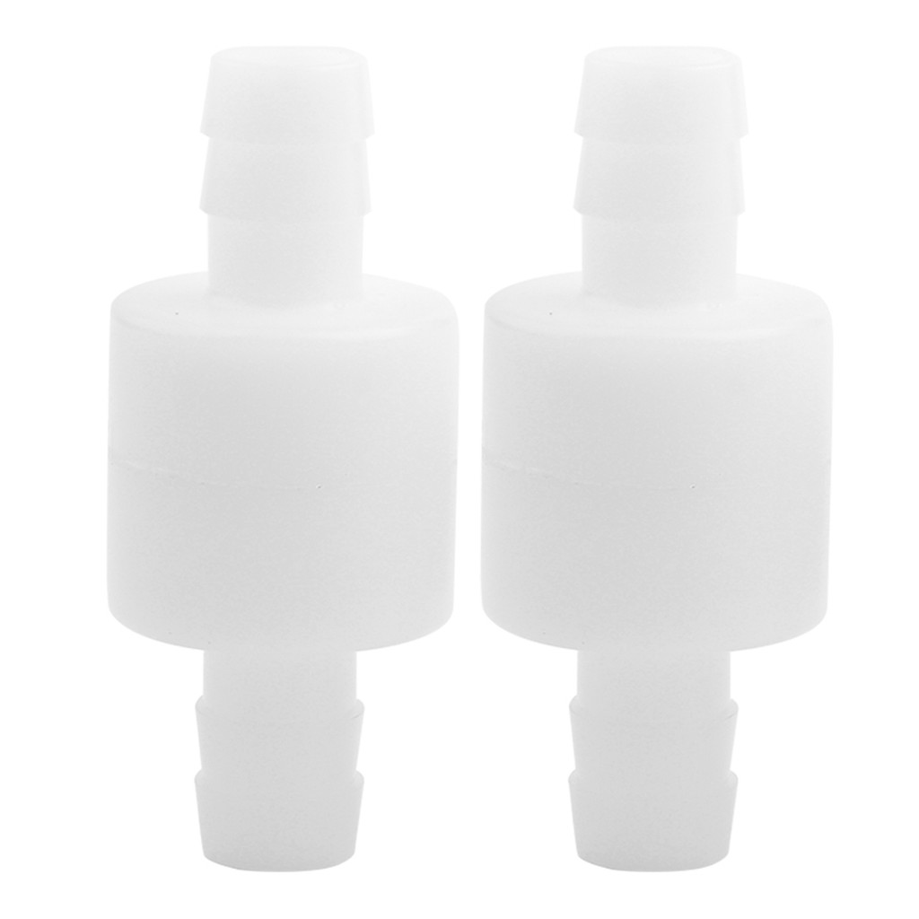 2PCS 10mm Plastic Check Valve Non Return One Way Valve for Gas liquid ...