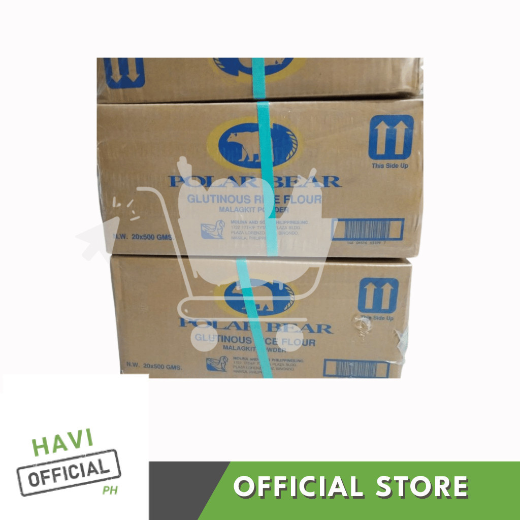 HAVI OFFICIAL Polar Bear Glutinous Rice Flour Malagkit Powder (1BX ...