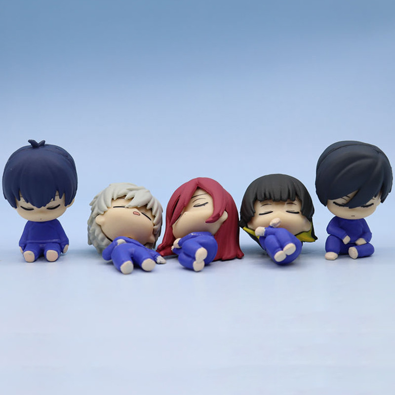 5Pcs/Set 3-6cm Anime Blue lock Sleep Doll Isagi Yoichi Nagi Seishiro ...