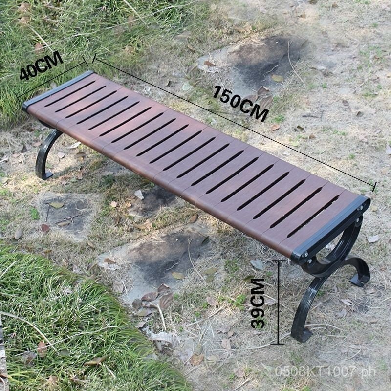 Dry Antiseptic Wood Bench Bench Park Outdoor Plastic Wood Chair Bench ...