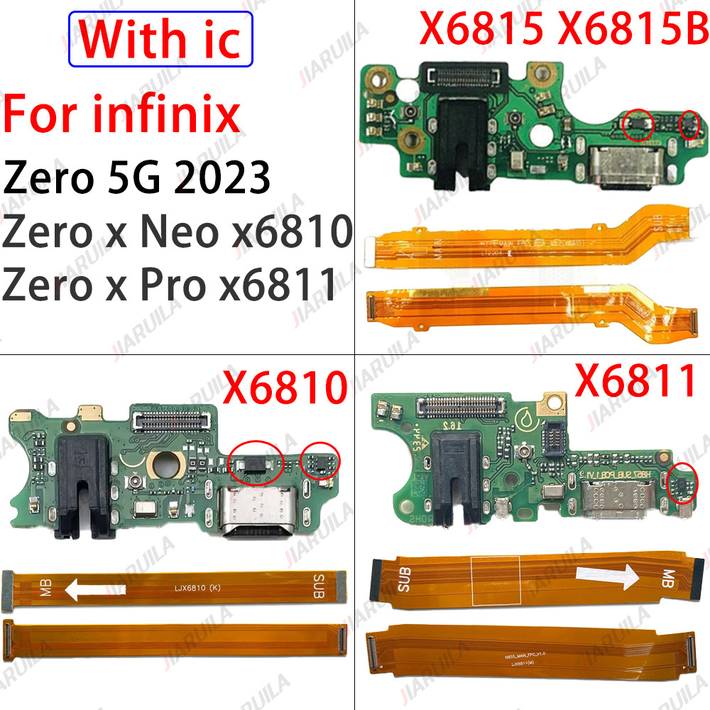 USB BOARD For infinix Zero 5G 2023 Zero X NEO Zero X PRO USB Charging ...