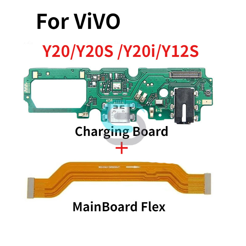 For Vivo Y20 Y20s Y20i Y12S USB Board Charger Charging Dock Port ...