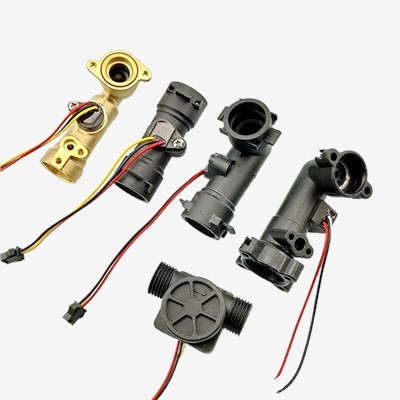 COD☆Water heater flow sensor thermostat all-copper Hall signal metering ...