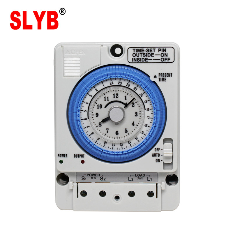 24Hour Automatic Types Of 220V 230V Analog Mechanical Weekly Rotary ...
