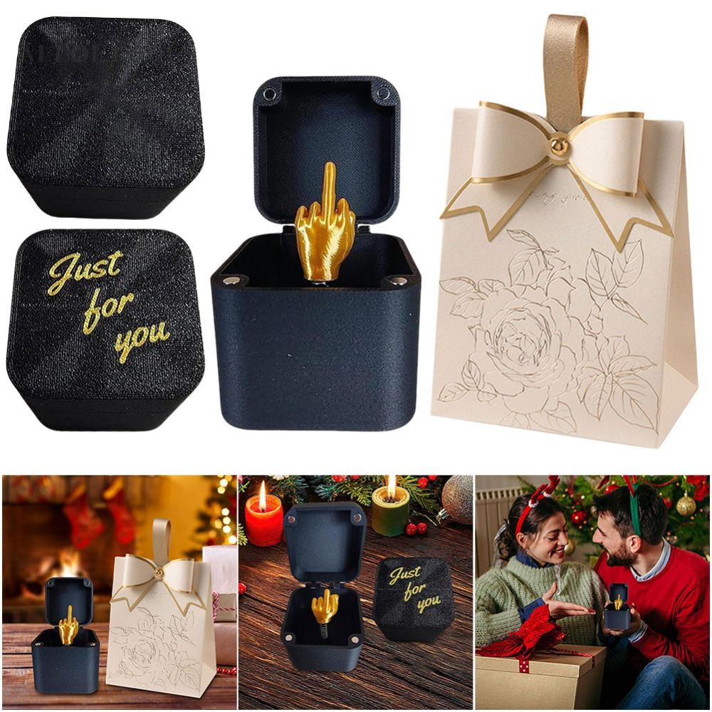 Middle Finger in A Box Middle Finger Surprise Gift Box Christmas Fun ...