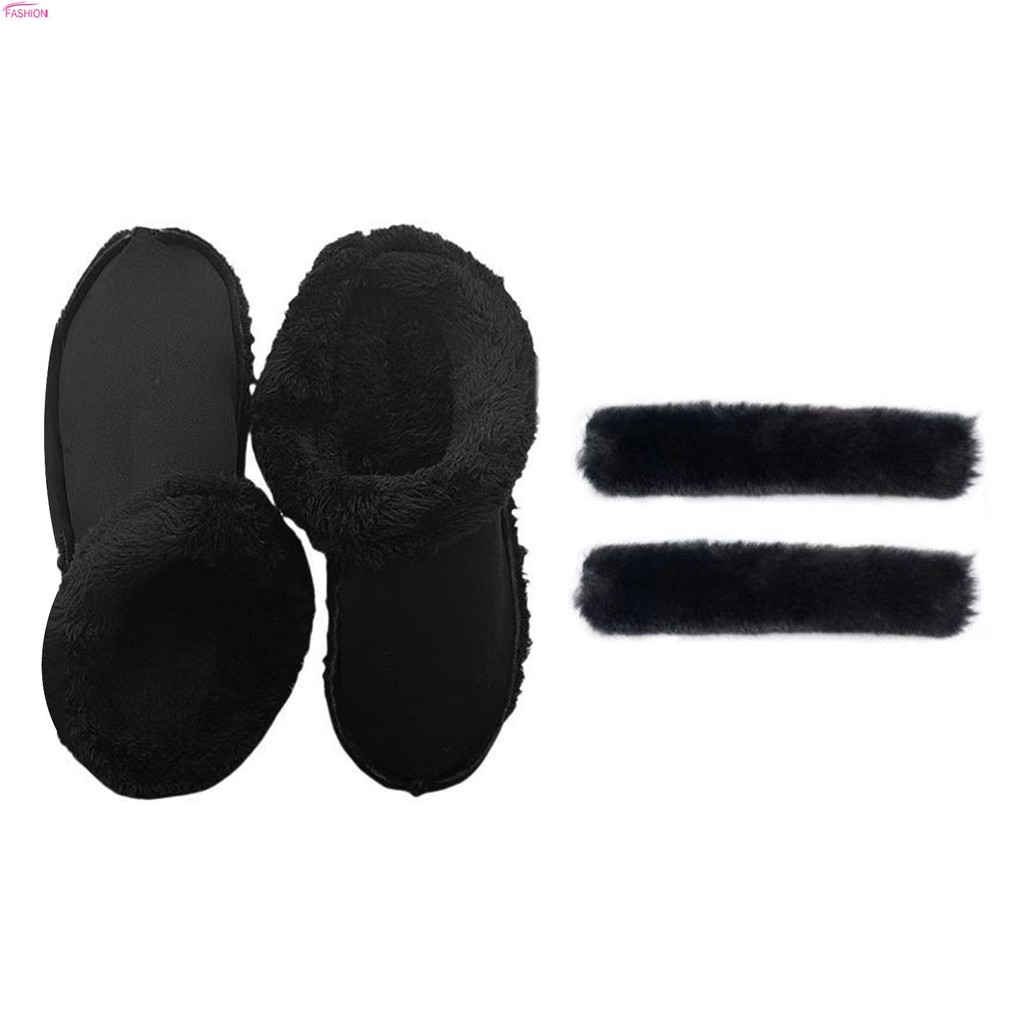 Washable Furry Clogs Hole Shoes Liners Clogs Replacement Removable ...