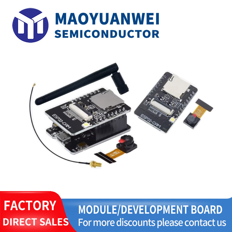1pcs Esp32 Cam Development Board Wifibluetooth Module Esp32 Serial Port Transfer Belt Ov2640 