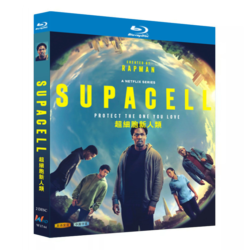 Blu-ray Ultra-High Definition American Drama Supacell Disc CD Boxed ...