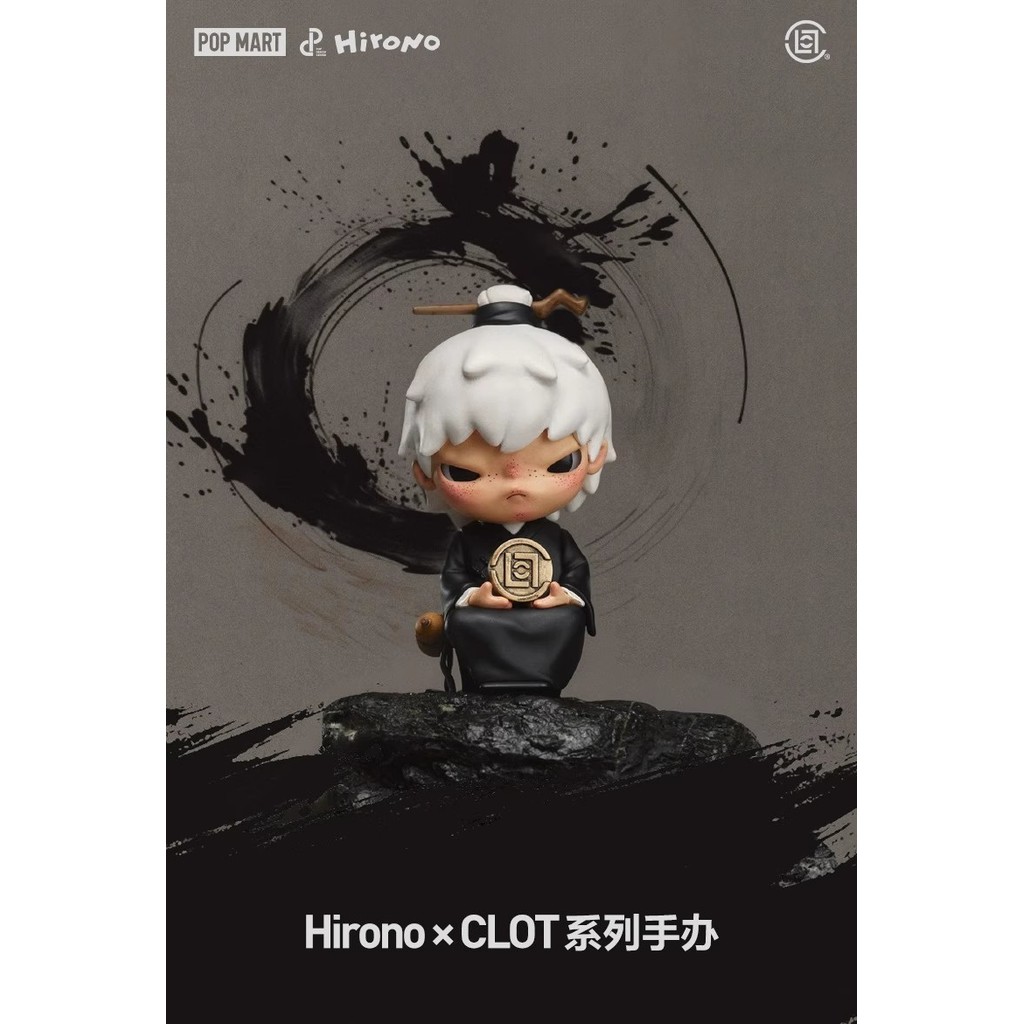 POPMART Hirono x CLOT series Pendant Blind Box official art toy pop ...