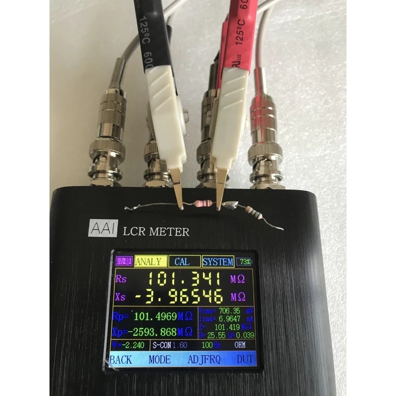 new 0.05% LCR Meter Digital Electric Bridge ponent Tester 50Hz-100/200 ...