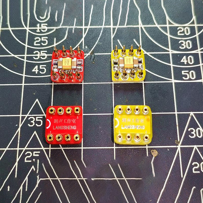 HiFi Audio Single Dual Op Amp Upgrade Converter Board Adapter Socket ...